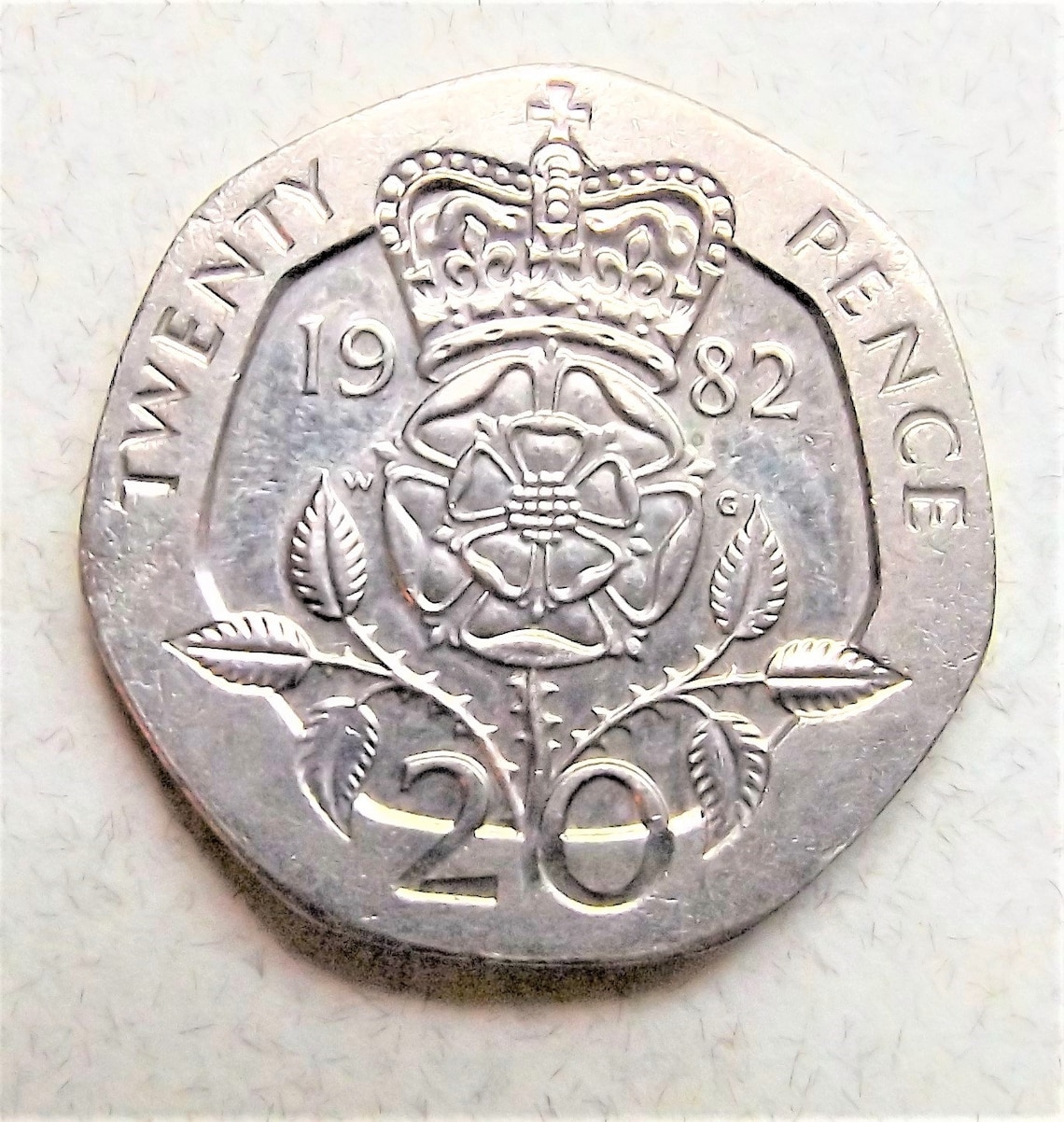 The British Decimal Twenty Pence Coin 1982 Set of Two - Etsy