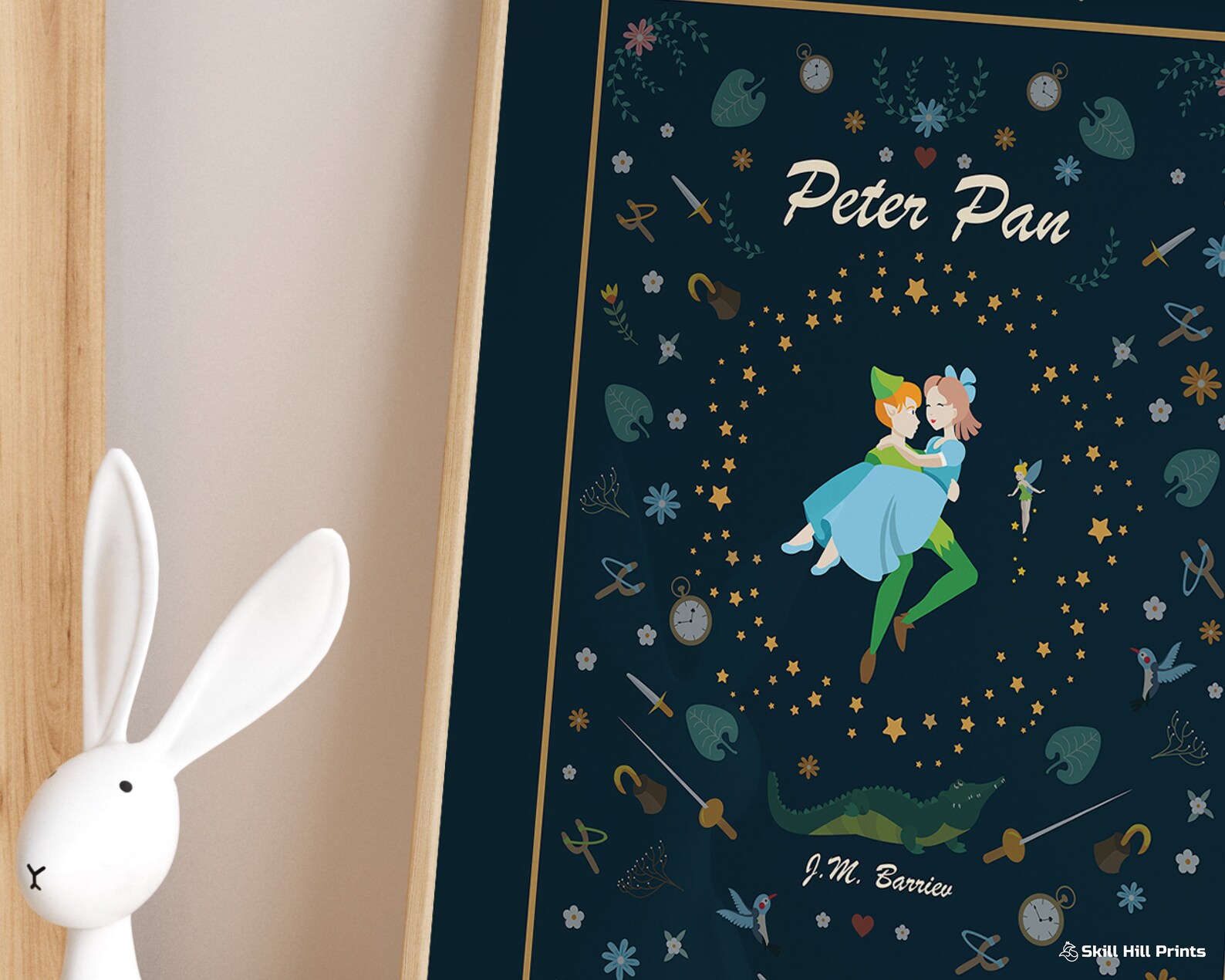 PETER PAN Printable Poster, Peter Pan Digital Download, Peter Pan Room ...