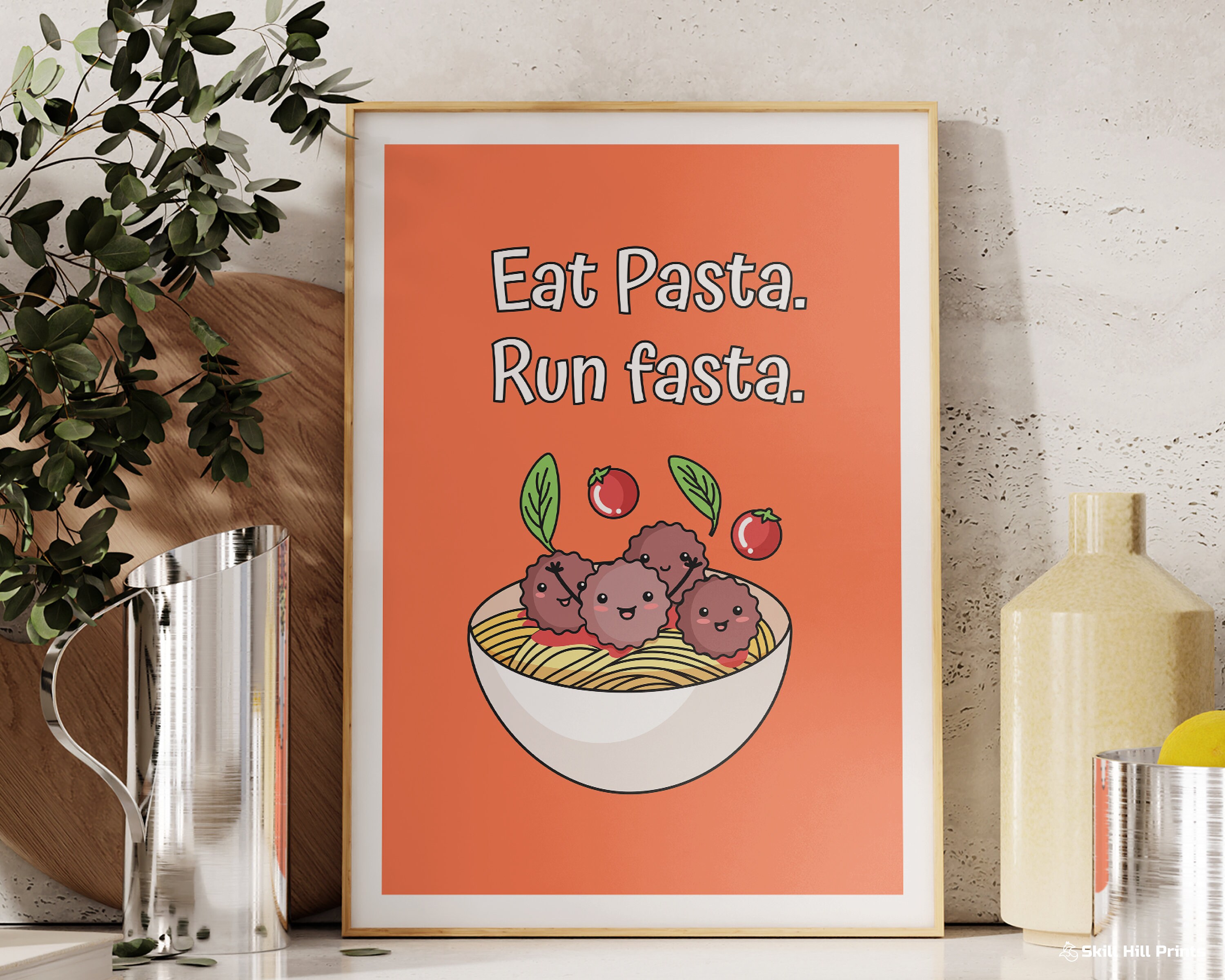 Kitchen PASTA POSTER , Pasta Poster, Kitchen Decoration Print, Kitchen ...