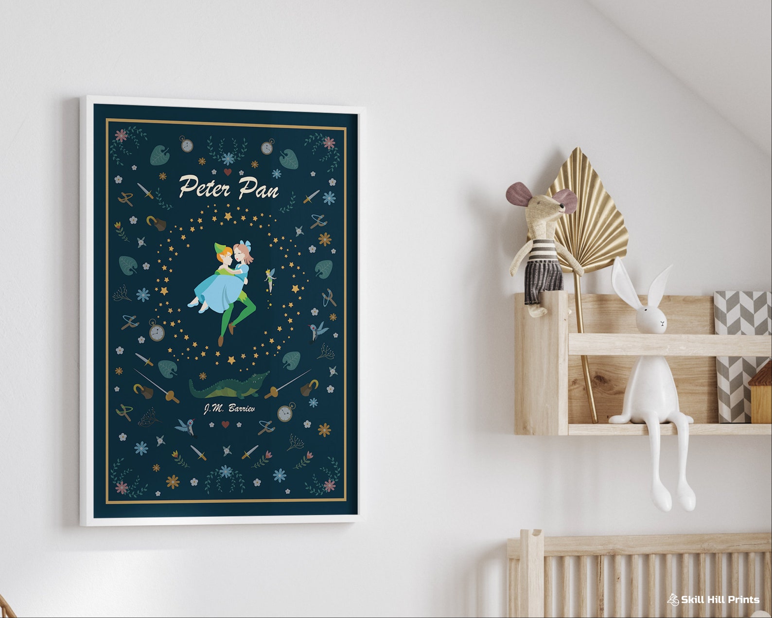 PETER PAN Printable Poster, Peter Pan Digital Download, Peter Pan Room ...