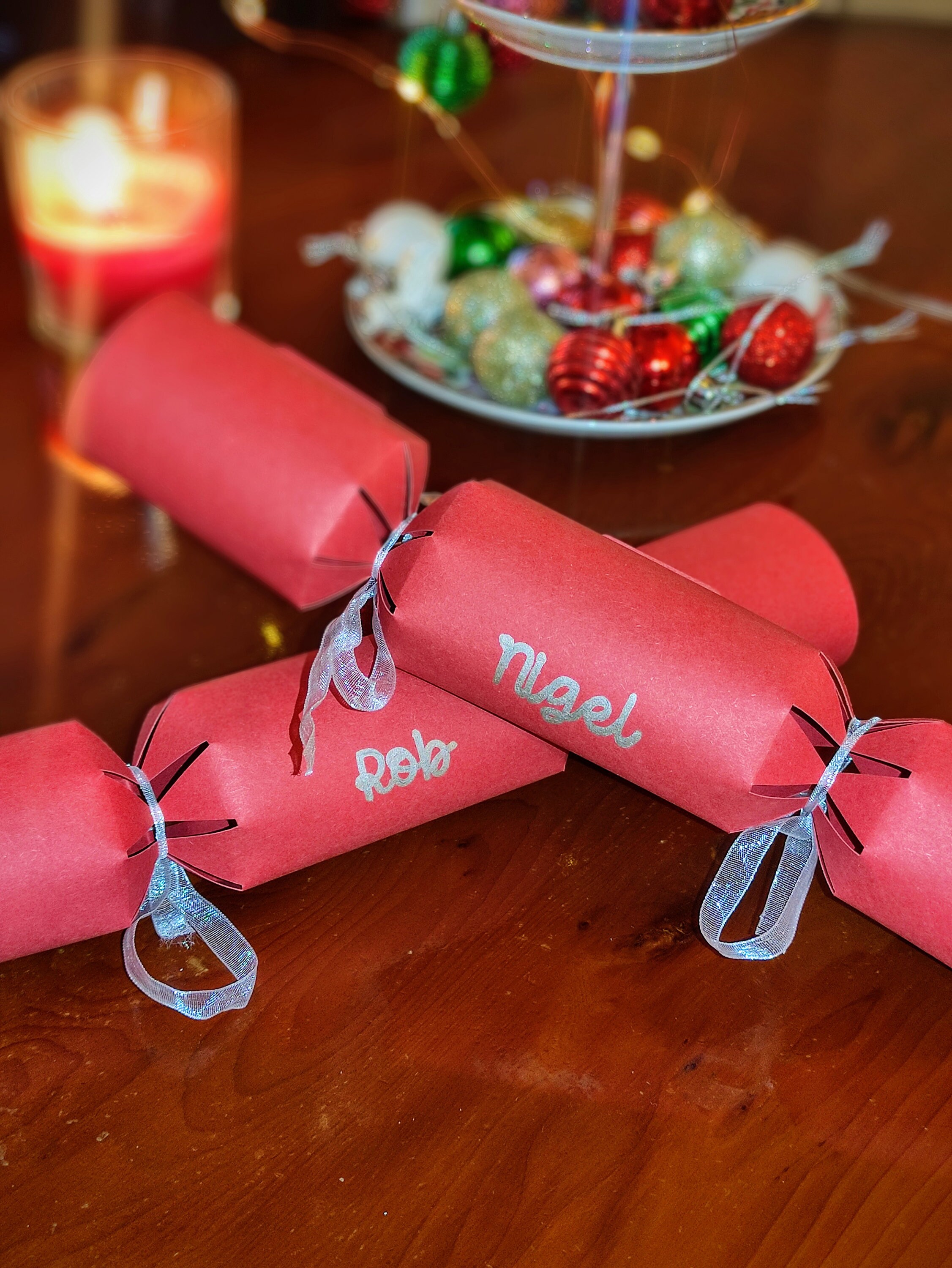 Festive Personalised Christmas Cracker, Place Names, Custom Gift - Etsy UK