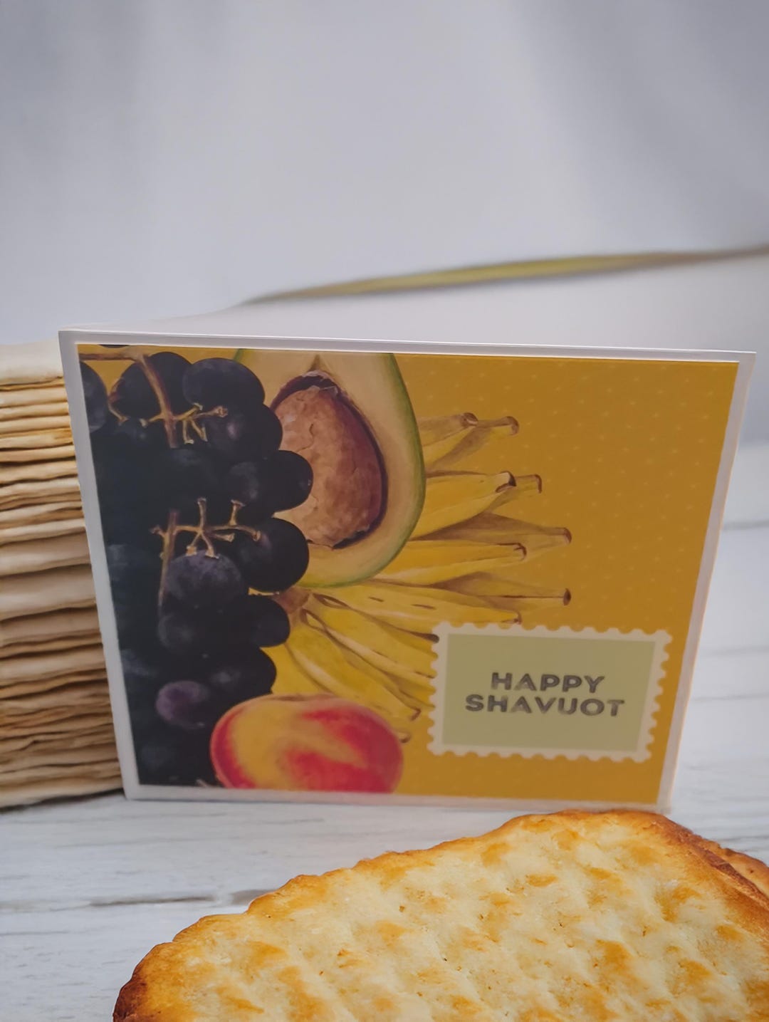 Shavuot Card | Happy Shavuot | Jewish Greeting Card | Holiday Gift ...