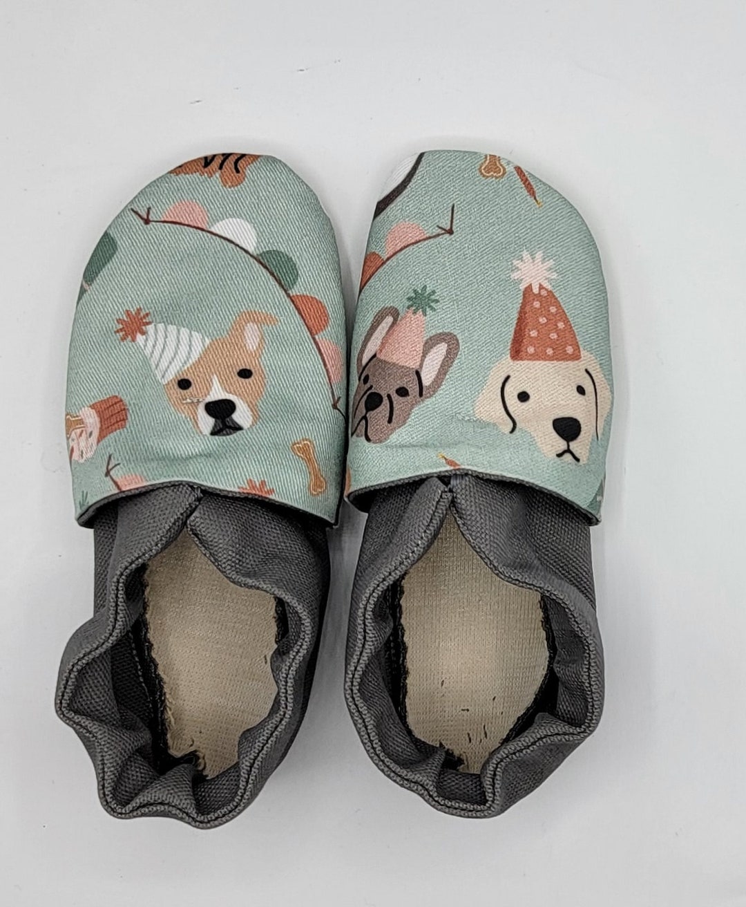 Custom Classroom Shoes, Soft Soled Slippers, Made to Order Slippers ...