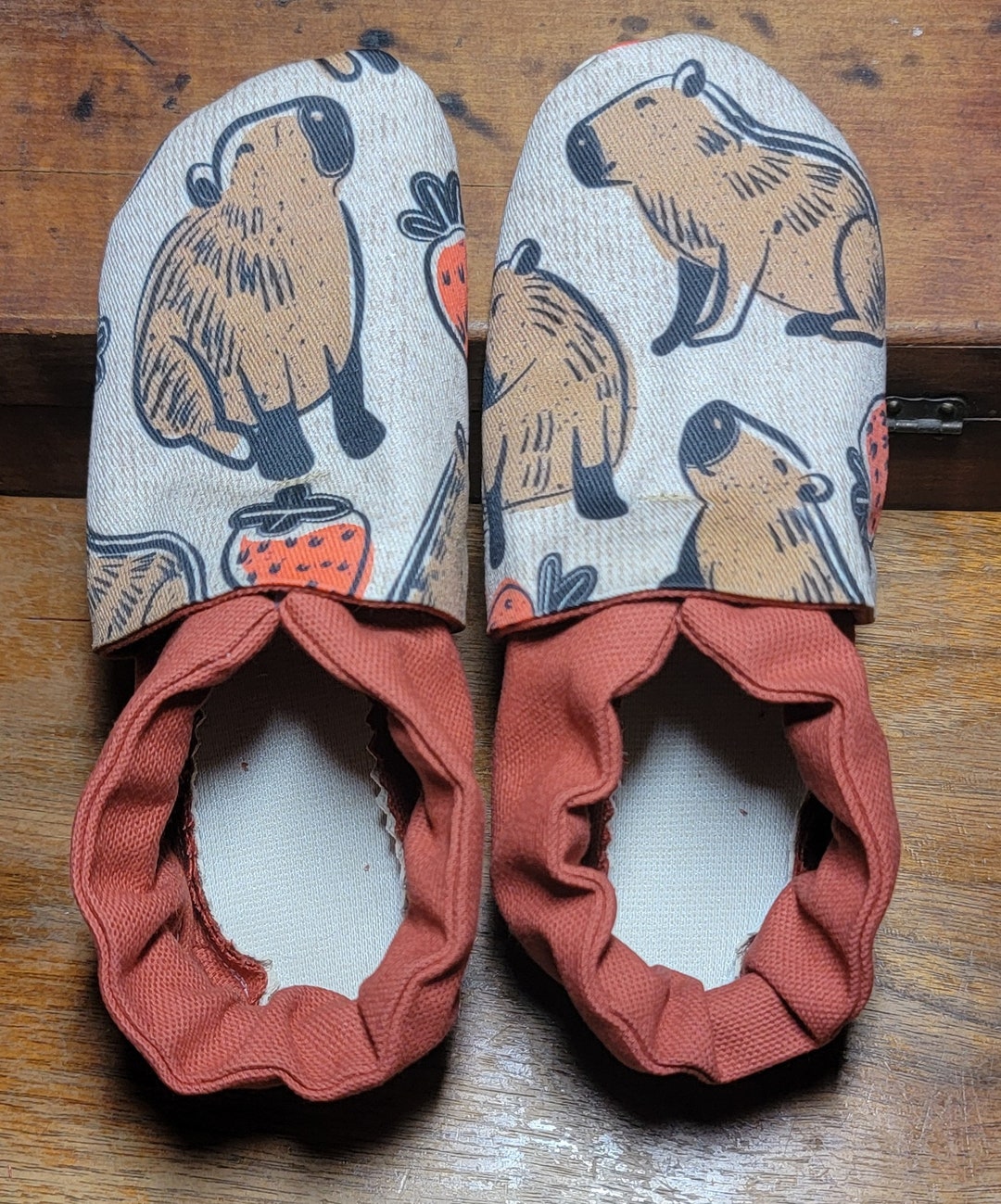 Custom Classroom Shoes, Soft Soled Slippers, Made to Order Slippers ...