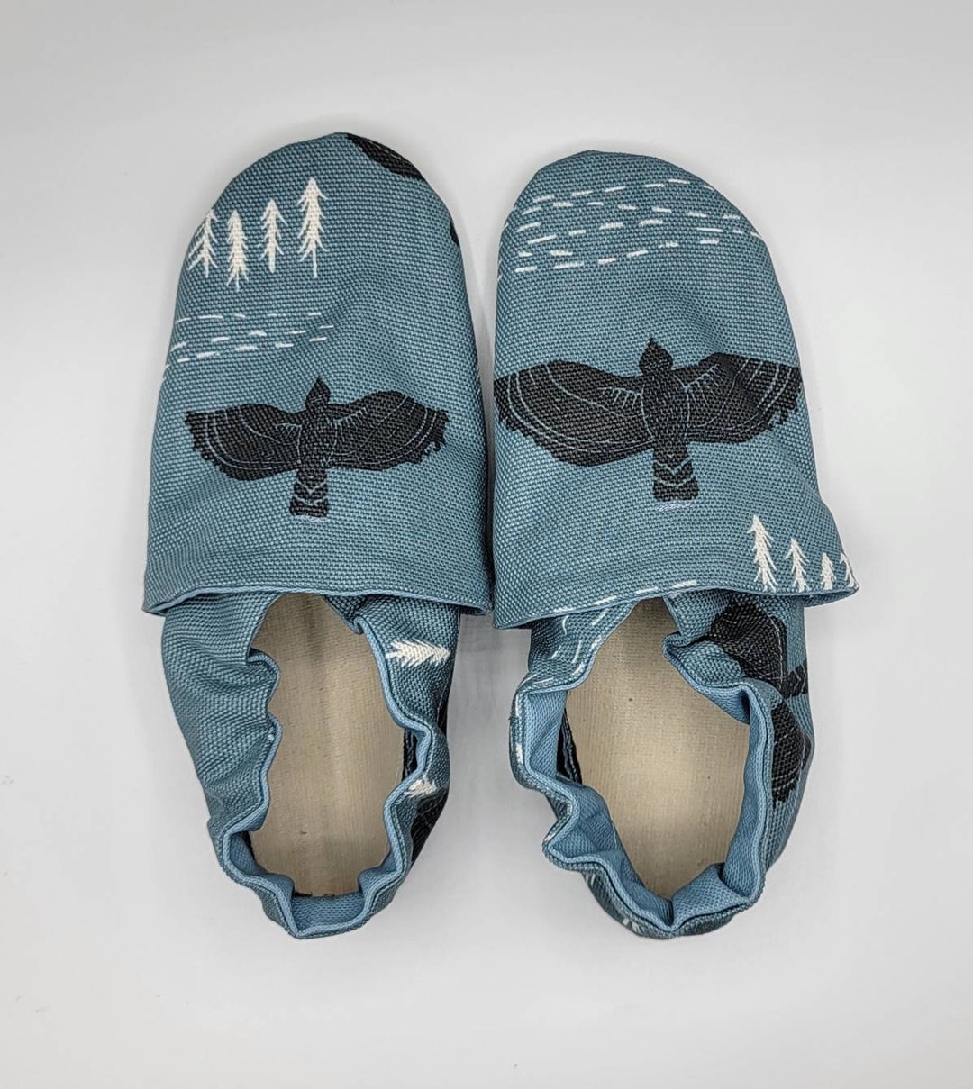 Custom Classroom Shoes, Soft Soled Slippers, Made to Order Slippers ...