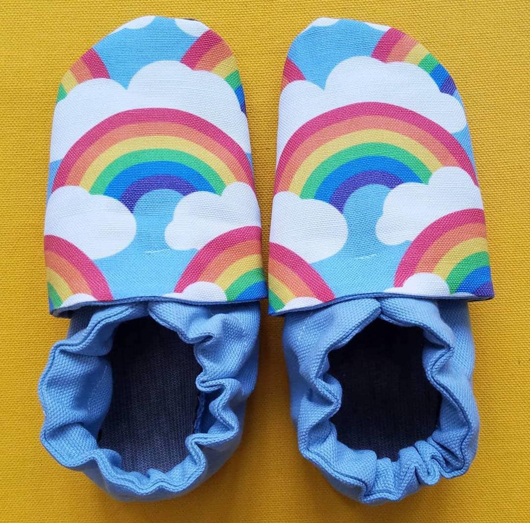 Custom classroom shoes soft soled slippers made to order - Etsy.de