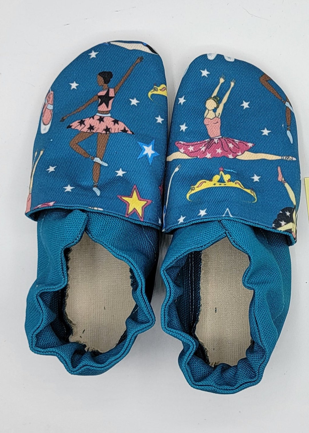 Custom Classroom Shoes, Soft Soled Slippers, Made to Order Slippers ...