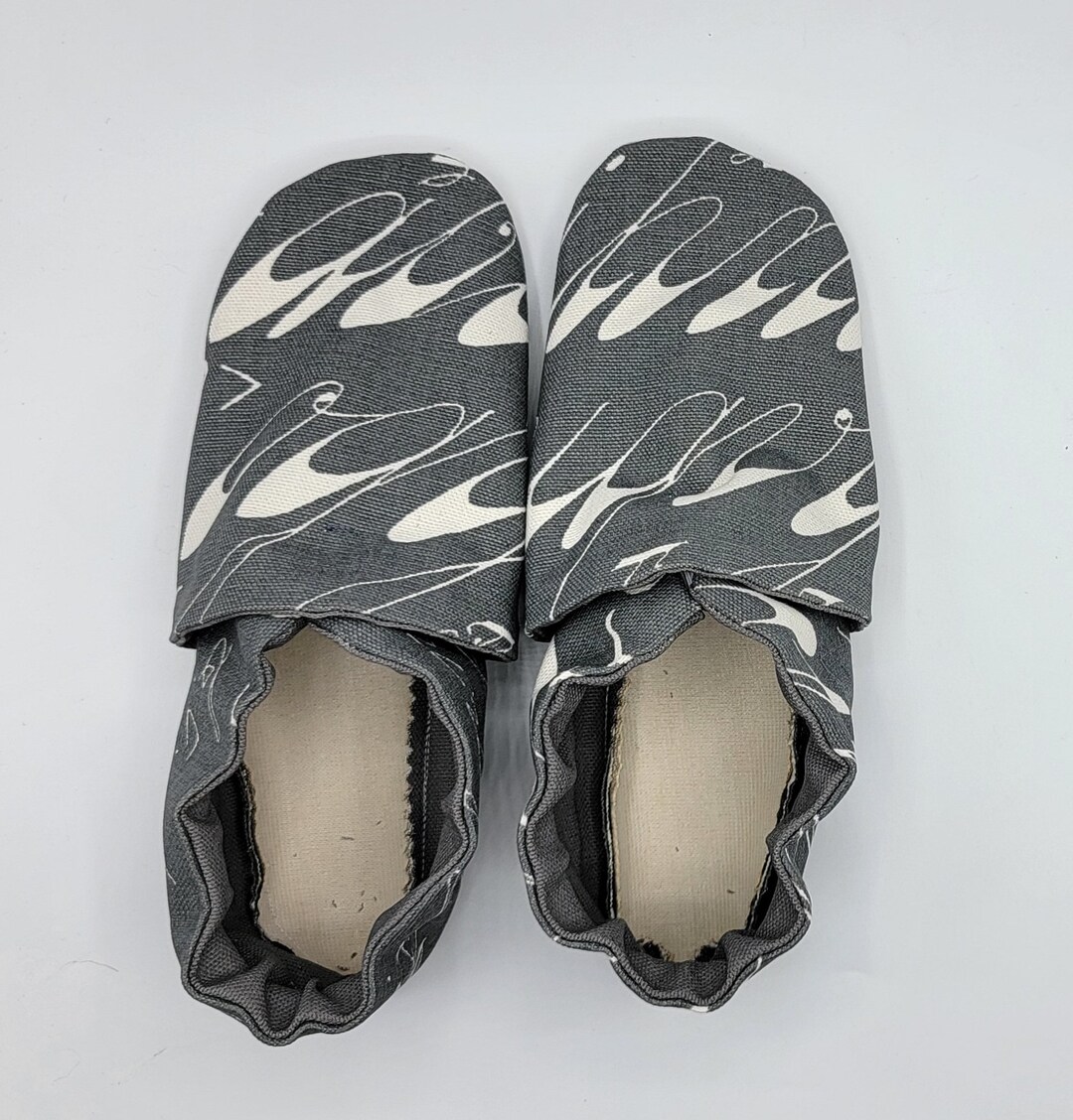 Custom Classroom Shoes, Soft Soled Slippers, Made to Order Slippers ...