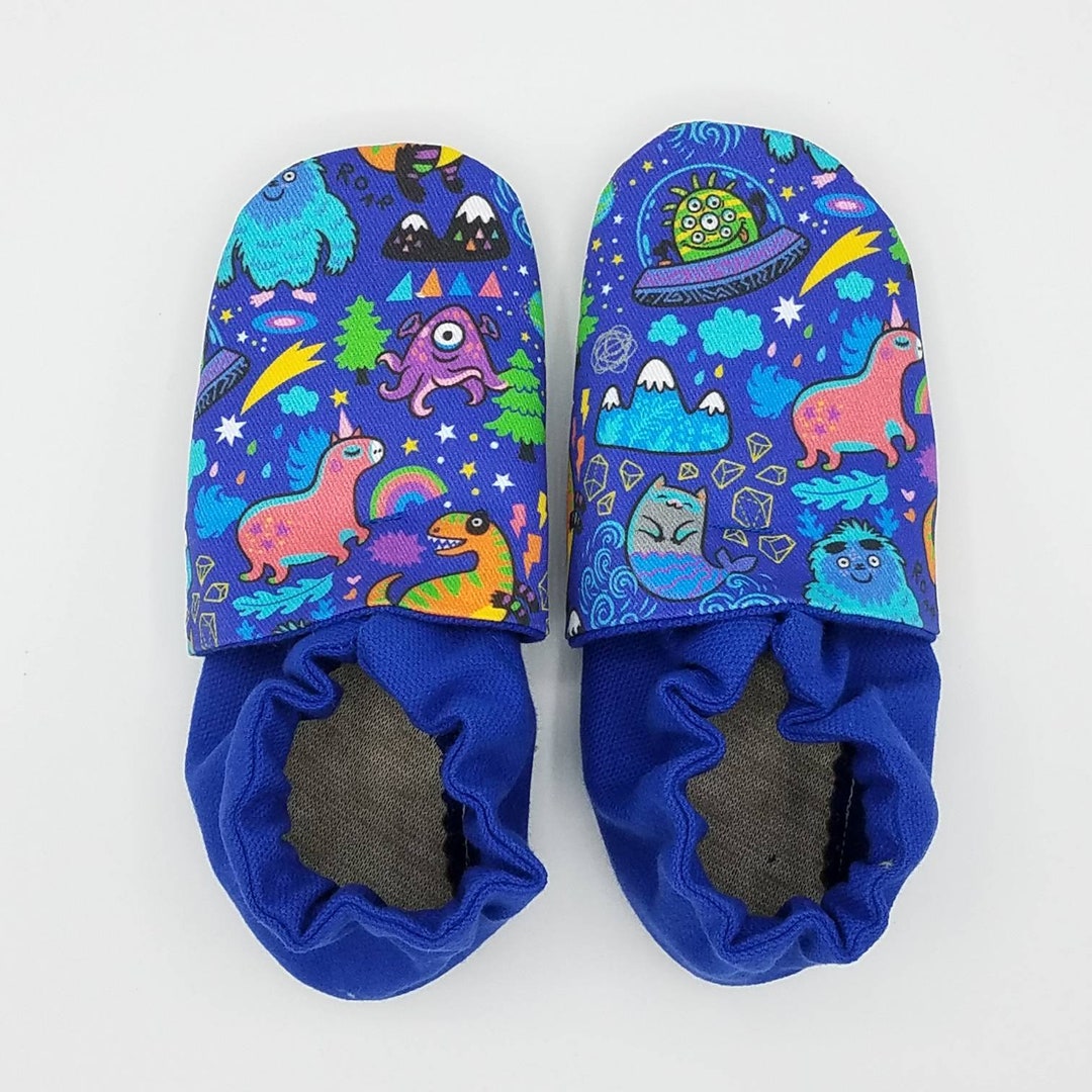Custom Classroom Shoes, Soft Soled Slippers, Made to Order Slippers ...