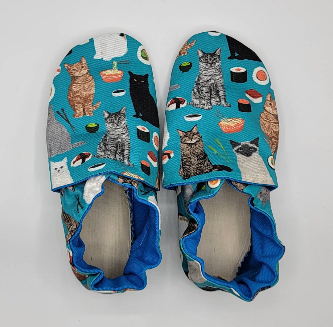 Custom Classroom Shoes Soft Soled Slippers Made to Order - Etsy