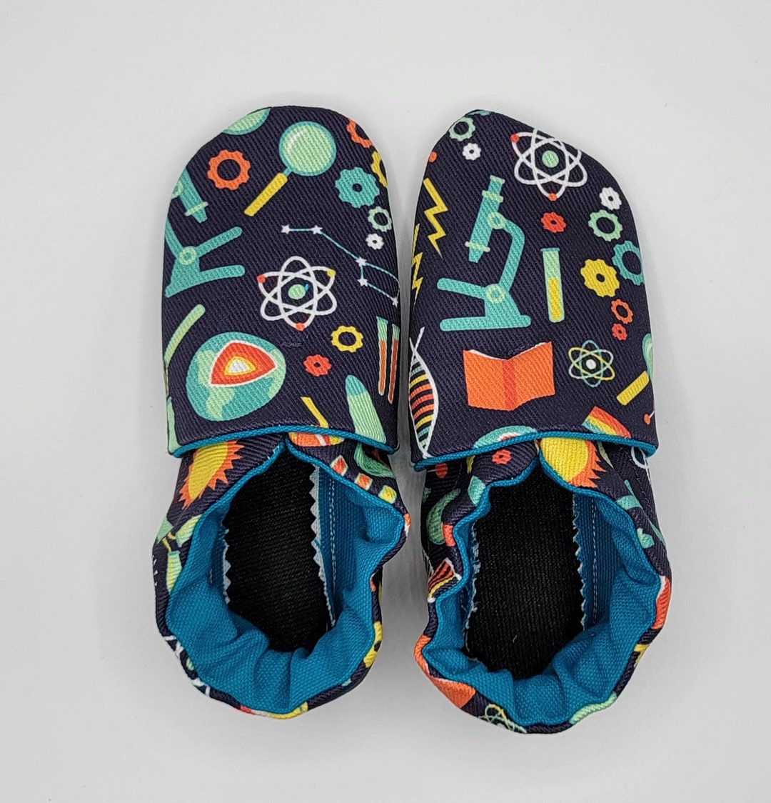 Custom Classroom Shoes, Soft Soled Slippers, Made to Order Slippers ...