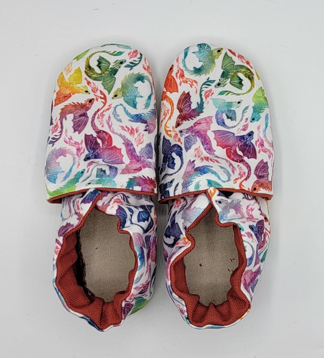 Custom Classroom Shoes, Soft Soled Slippers, Made to Order Slippers ...