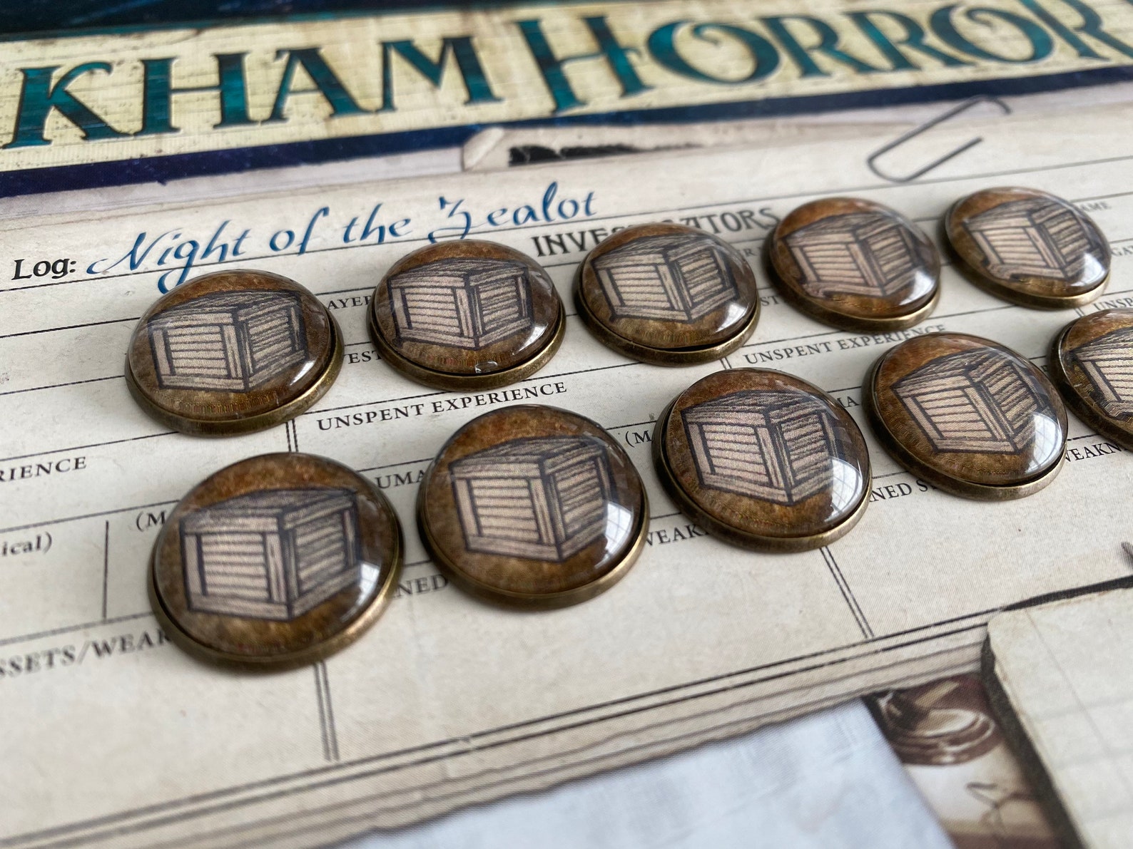 Arkham Horror Resource Tokens 10 Resource Tokens Metal - Etsy