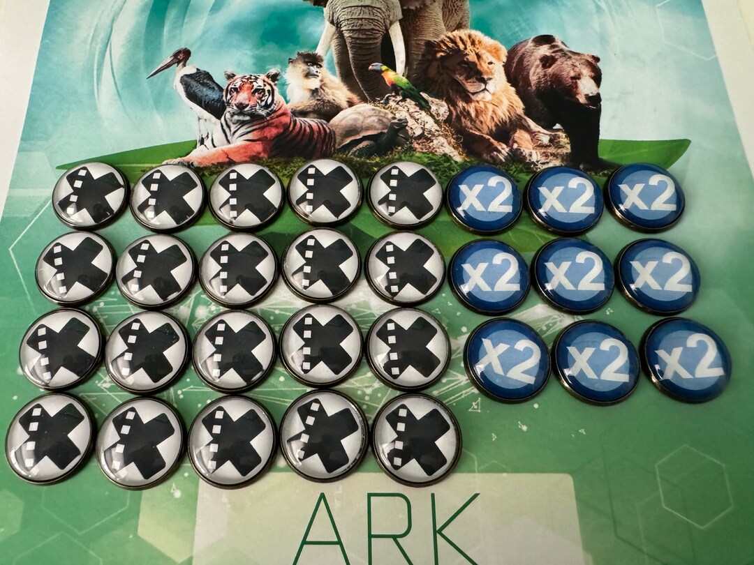 Ark Nova Tokens - Multiplier Tokens & X-tokens - Etsy