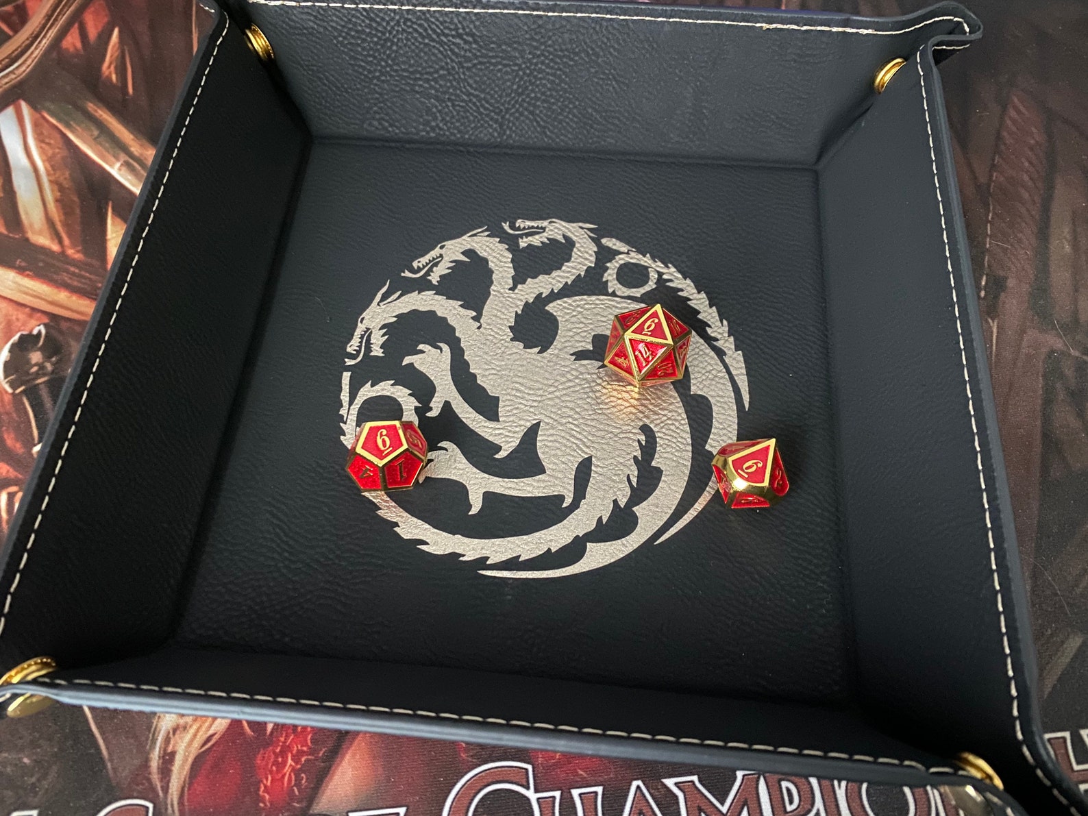 A Song of Ice and Fire Game of Thrones Dice Tray AGOT Tray - Etsy