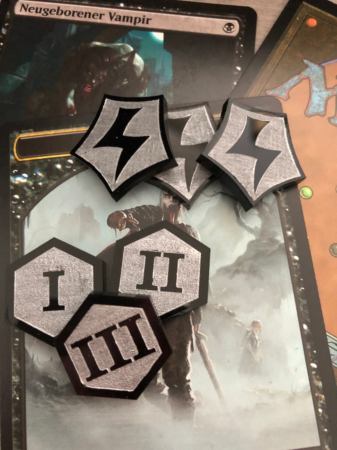 MTG Kaladesh Energy Tokens & Lore Tokens - MTG Counters - Etsy