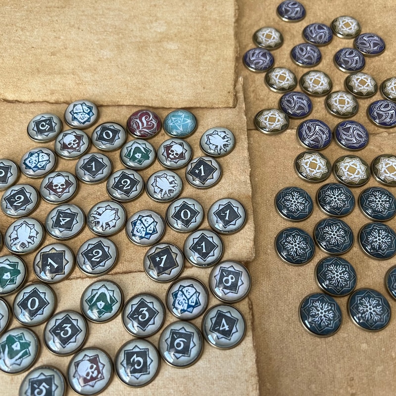 Horror Arkham Tokens - Etsy