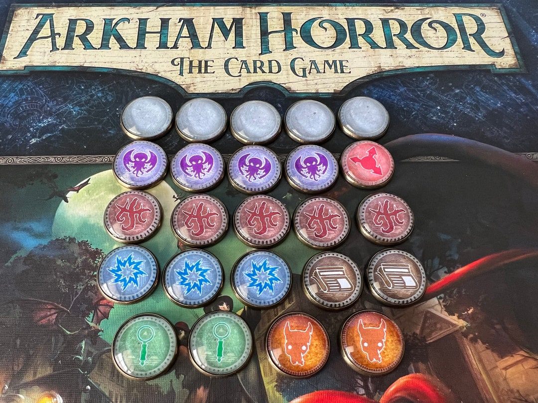 Arkham Horror Third Edition Tokens - 24 Mythos Tokens! - Etsy