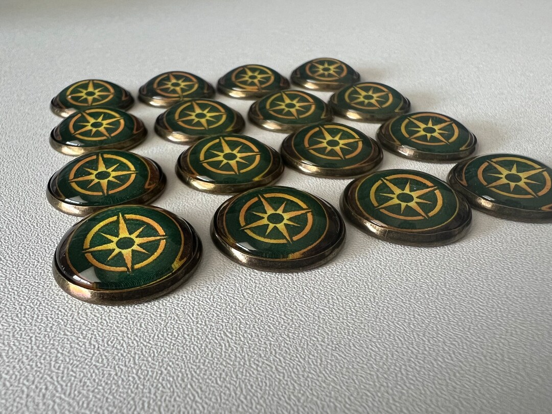 Scythe Encounter Tokens - 16 Tokens Premium Back Tokens - Etsy