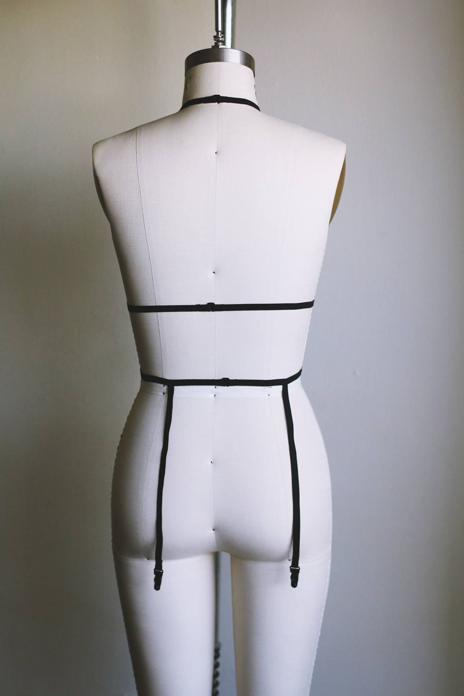 Garter Harness Body Garter Harness Garter Belt Body - Etsy