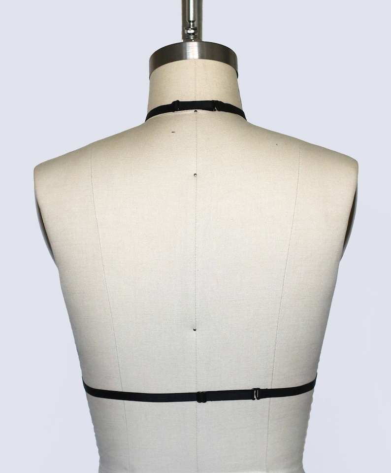 Body Harness. Cage Bra, Harness Lingerie, Less is Amor Harness, Burning ...