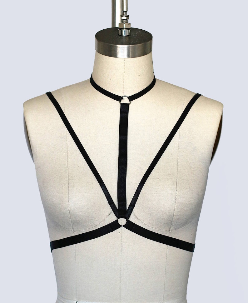 Body Harness, Cage Bra, Cupless Lingerie,body Harness, Lingerie, Sexy ...