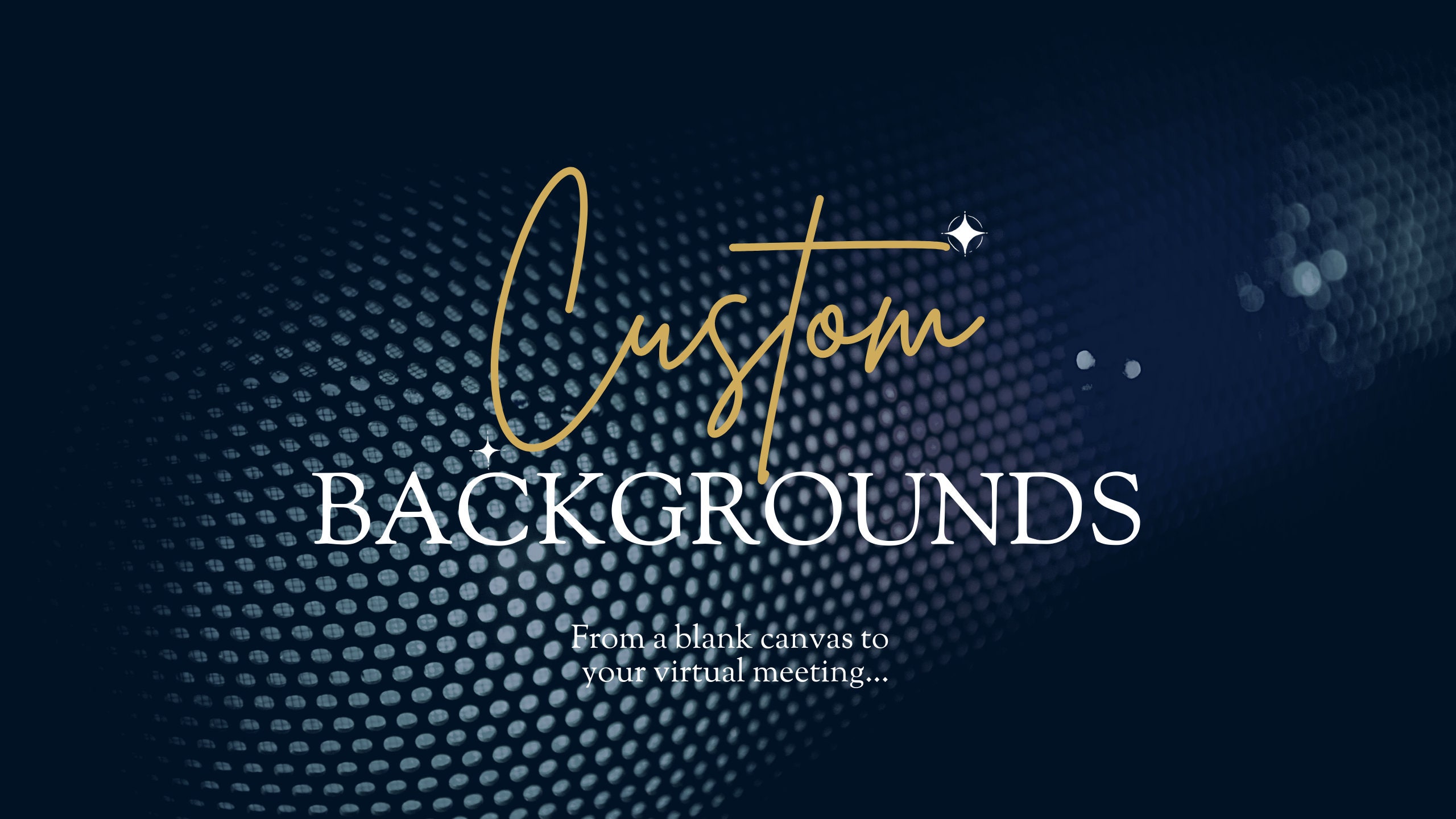 Fully Customized Virtual Background - Etsy