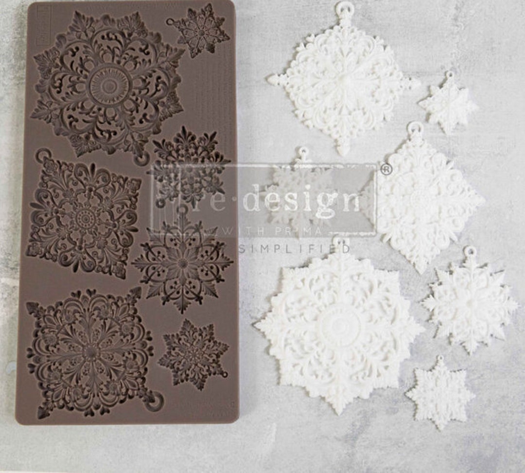 Dazzling Ornates Snowflake Christmas Tree Mold Redesign by Prima Decor ...