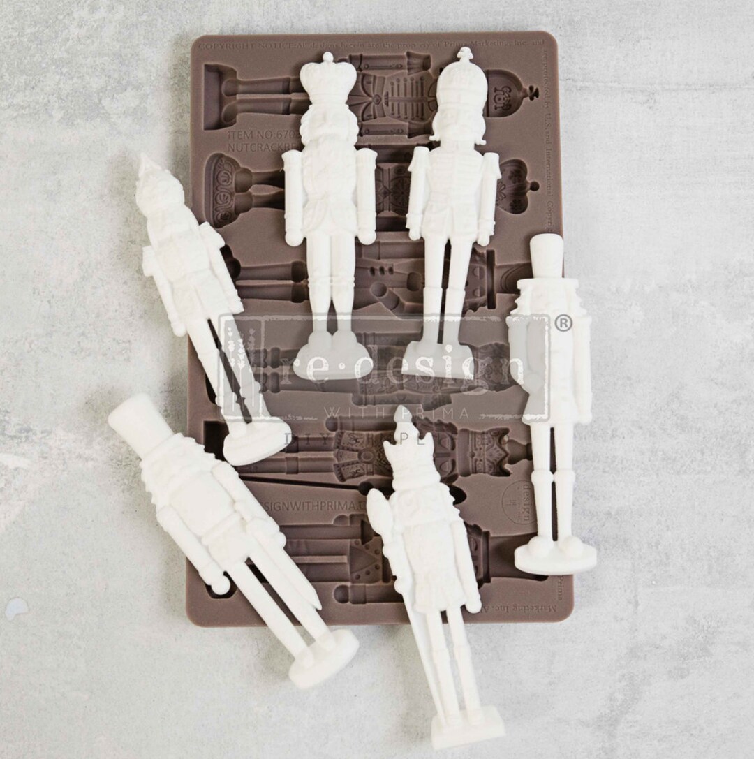 Nutcracker Magic Christmas DIY Mold Redesign by Prima Decor Mould ...
