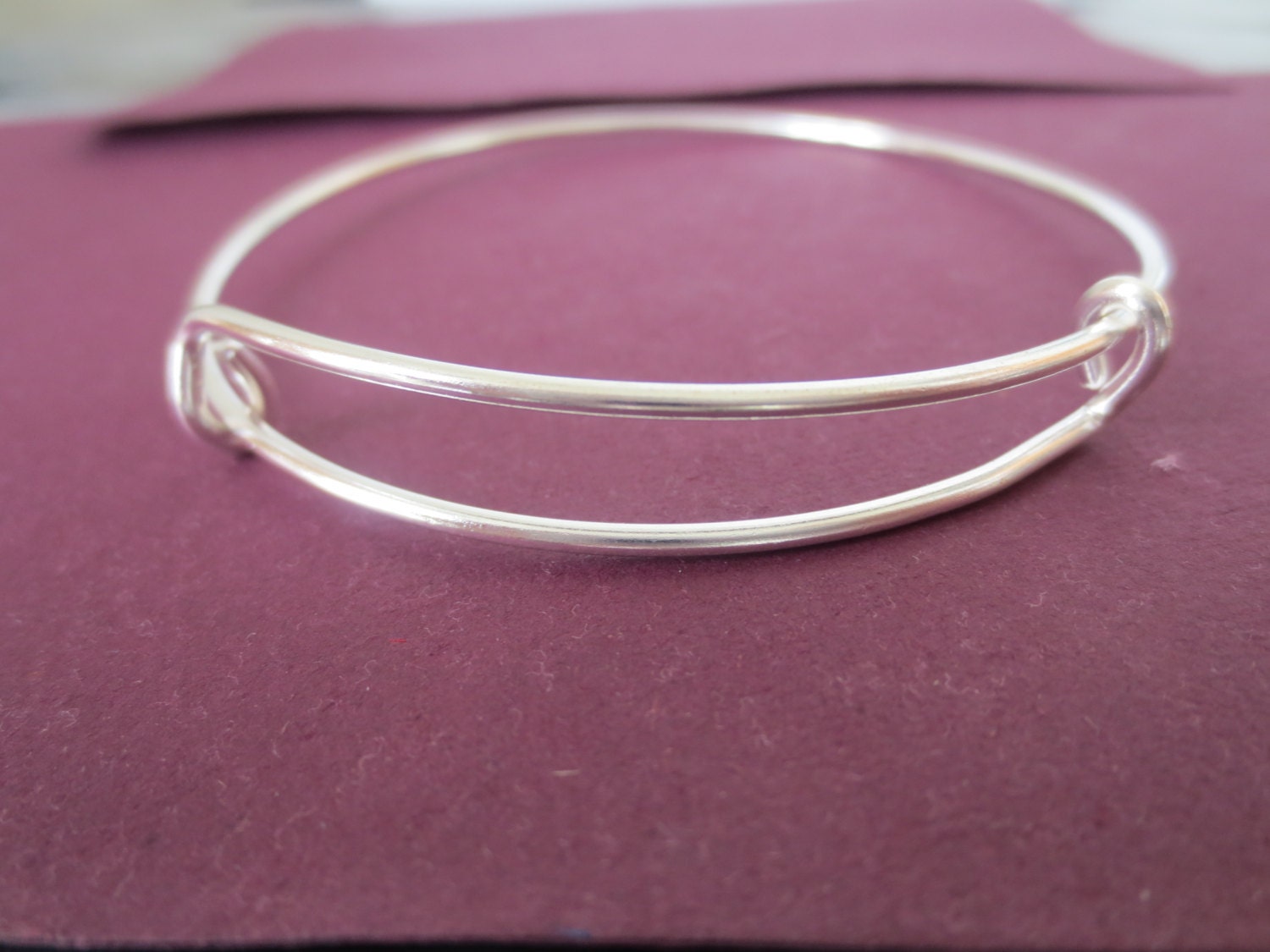 Set of 5 Silver Expandable Bracelet Adjustable Bracelet Bangle | Etsy
