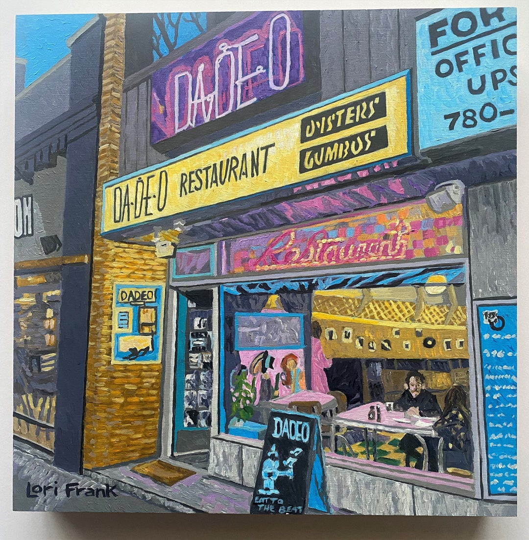 Eat to the Beat Dadeo Restaurant Edmonton Art Night - Etsy