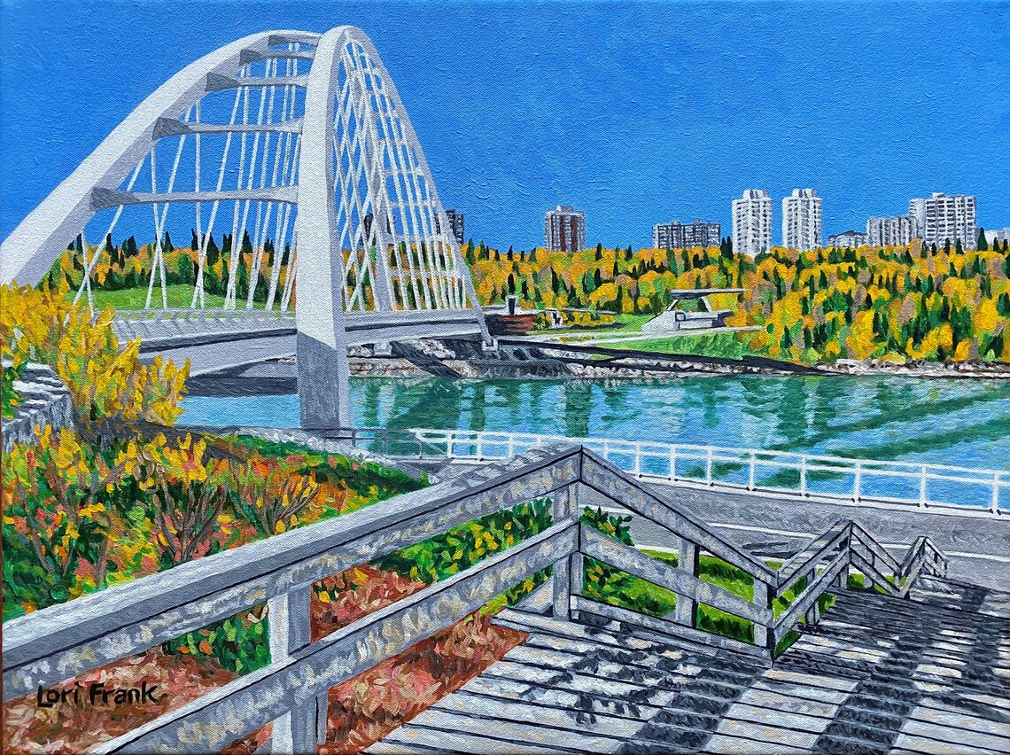 Passing Through, Walterdale Bridge, Edmonton, Alberta - Etsy Canada