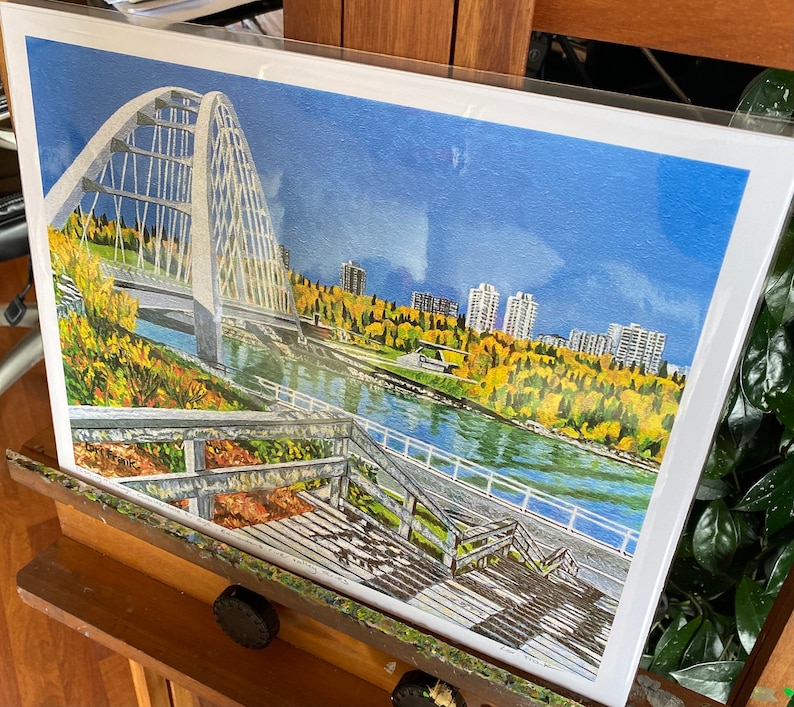 Passing Through, Walterdale Bridge, Edmonton, Alberta - Etsy