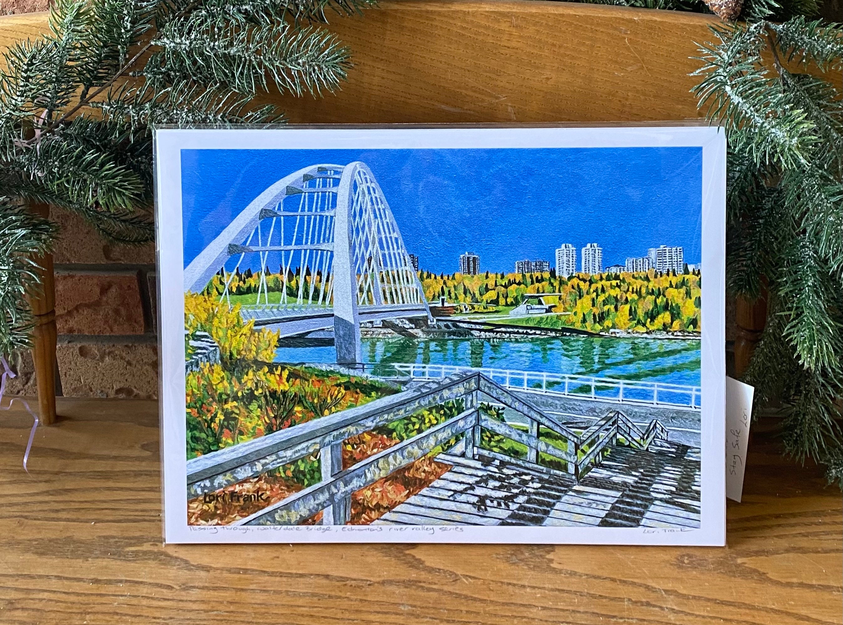 Passing Through, Walterdale Bridge, Edmonton, Alberta - Etsy Canada