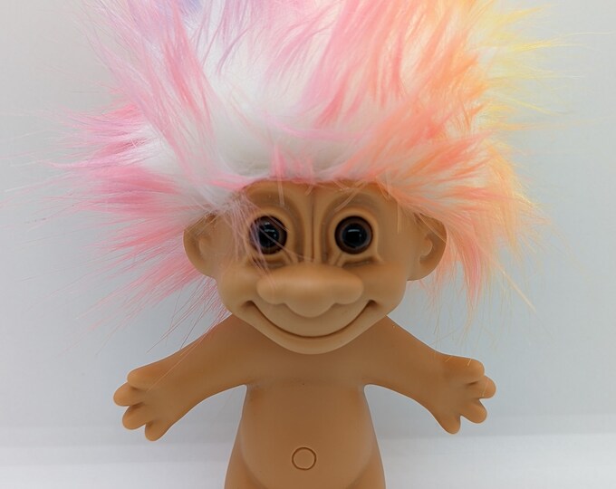 Vintage Russ Troll Doll Hillbilly Farmer Hobo Red Hair Trolls 5" - Etsy