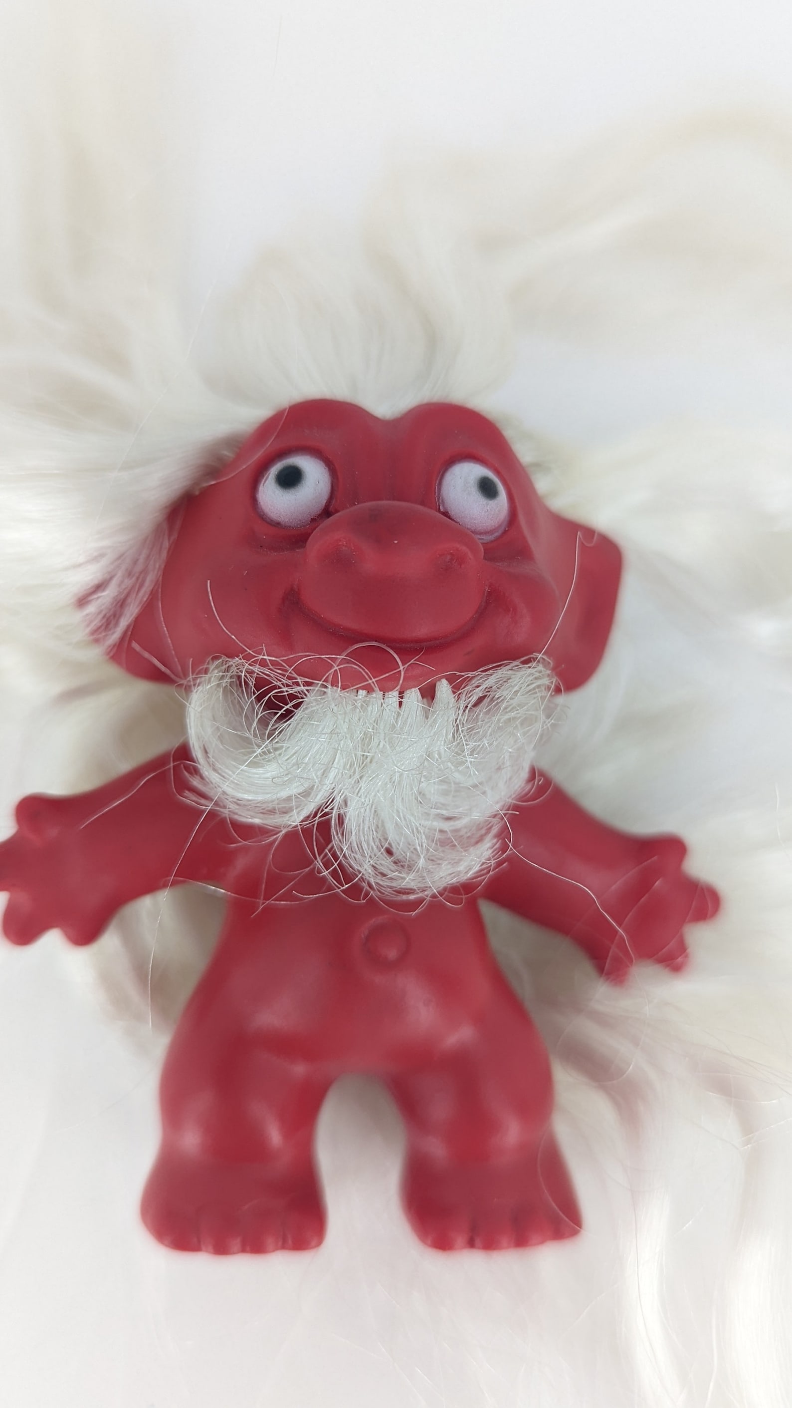 Troll Doll Dam 1960s 3 Inch Tab Devil Satan Beard Red Rootie - Etsy