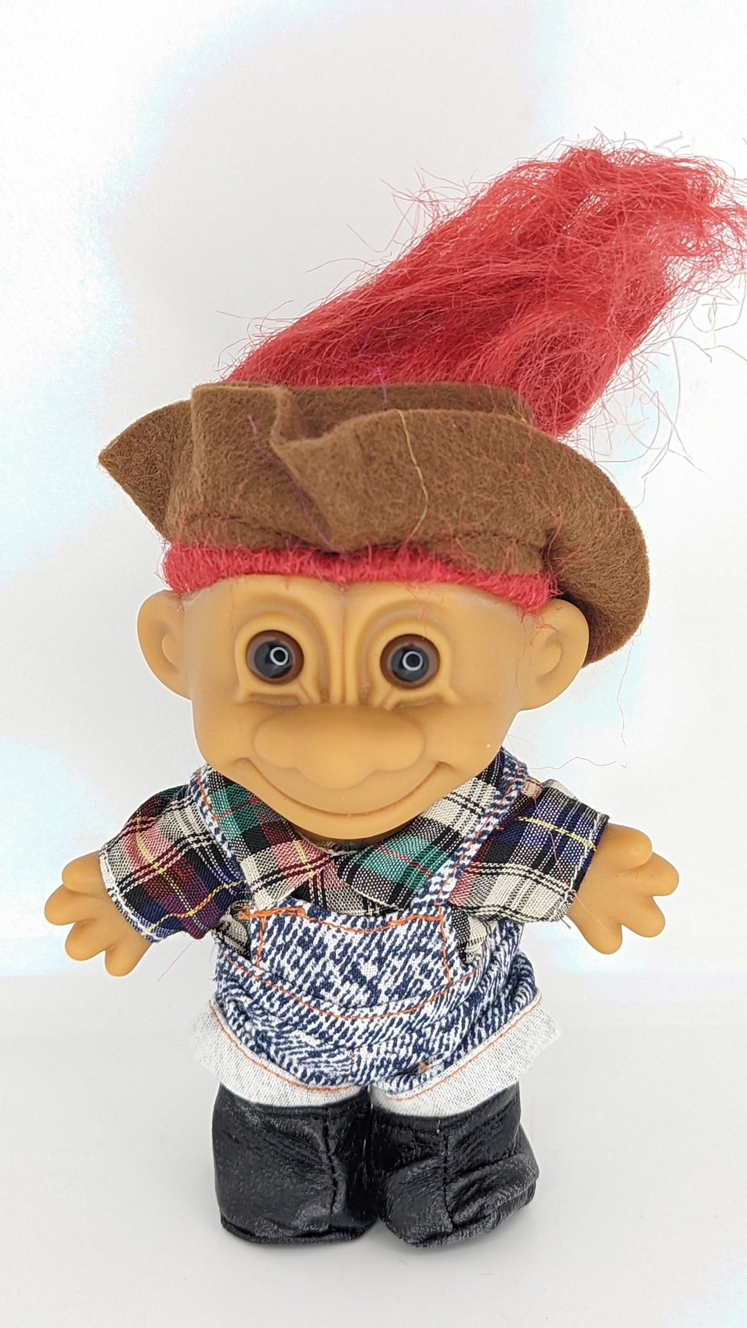 Troll Doll Red Hair Russ Farmer Hillbilly Country 5 Inch - Etsy