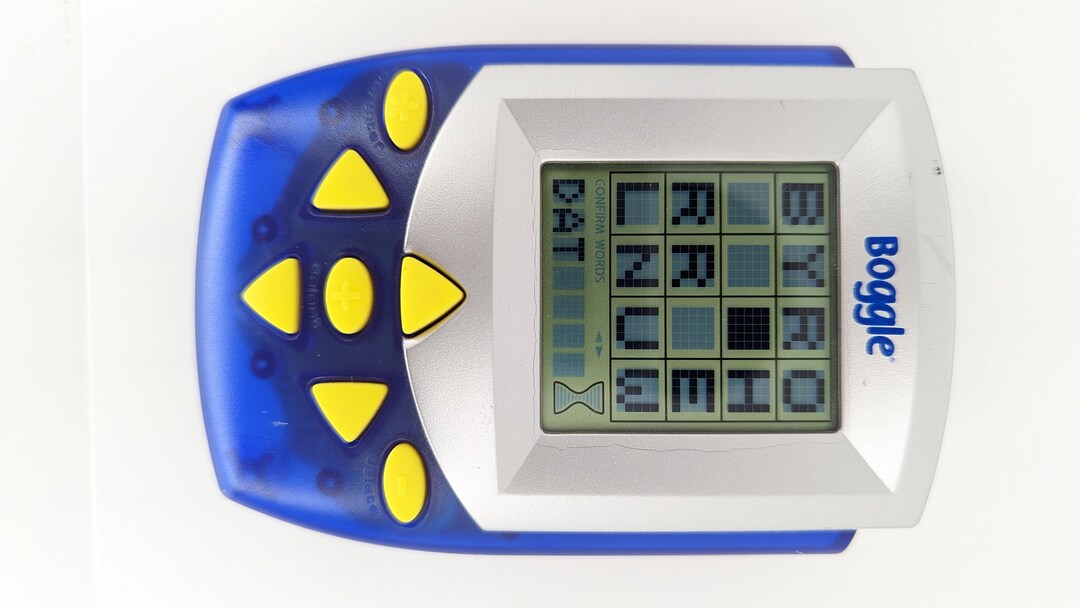 Boggle Handheld Game Vintage Electronic Battery Operated - Etsy