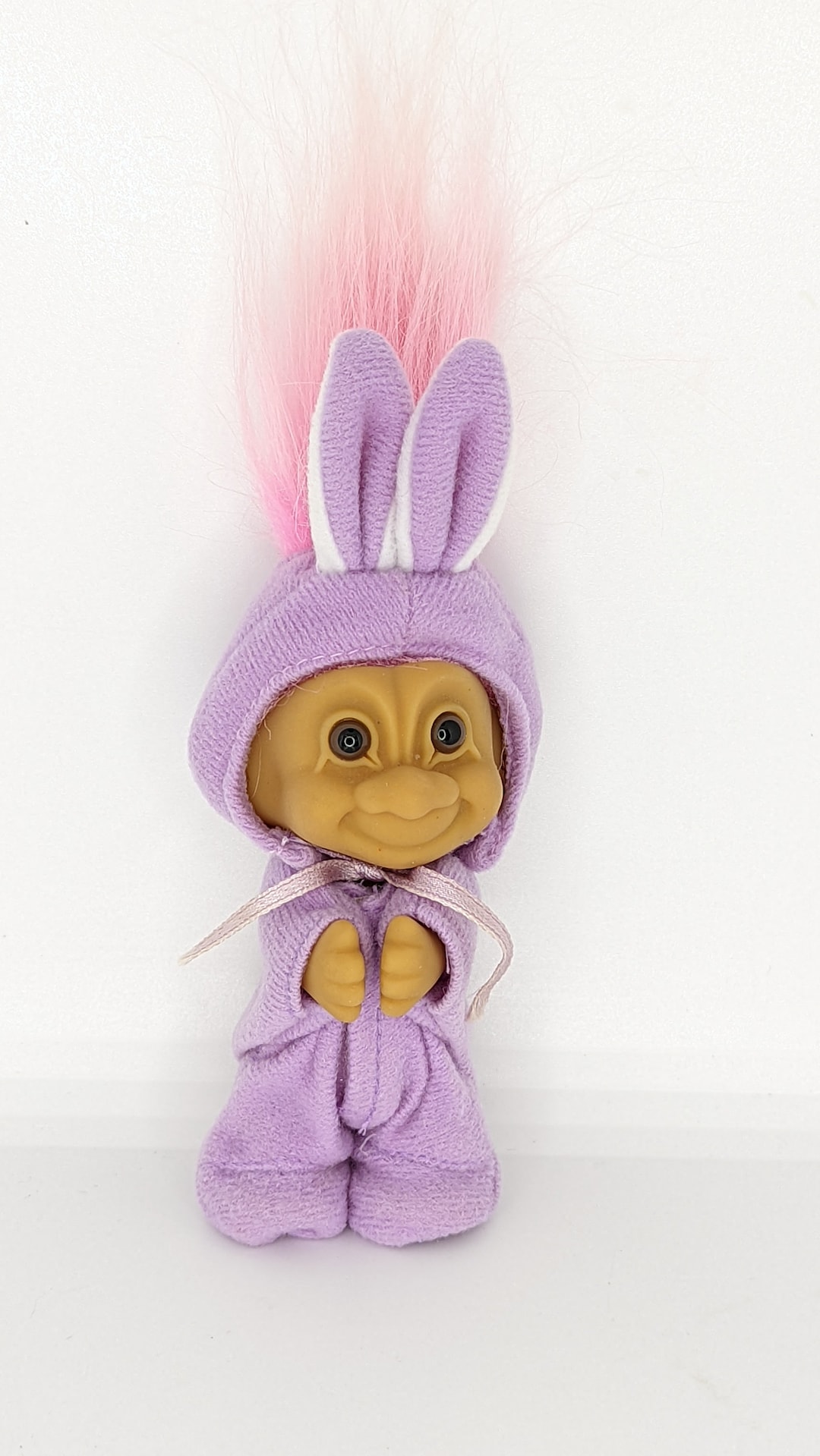 Troll Doll Easter Bunny Rabbit Clip on Grabber Vintage - Etsy