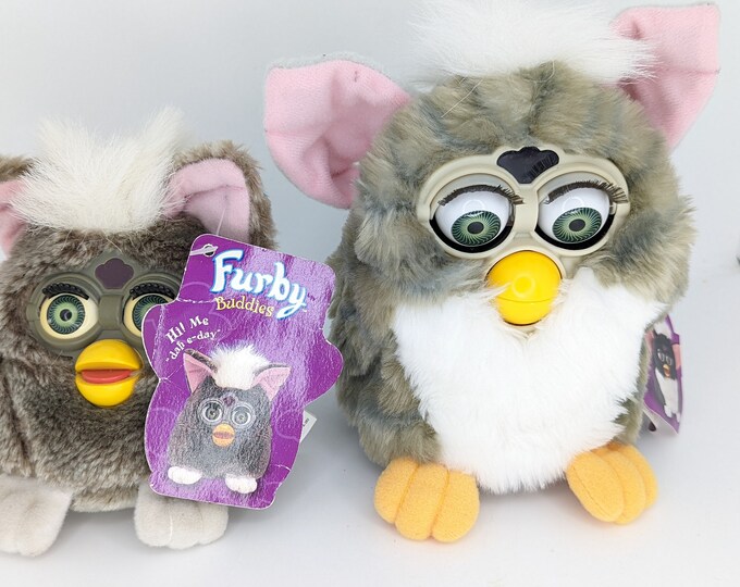 Furby Electronic Talking Moving 1998 Doesn't Work Includes Furby Buddy ...