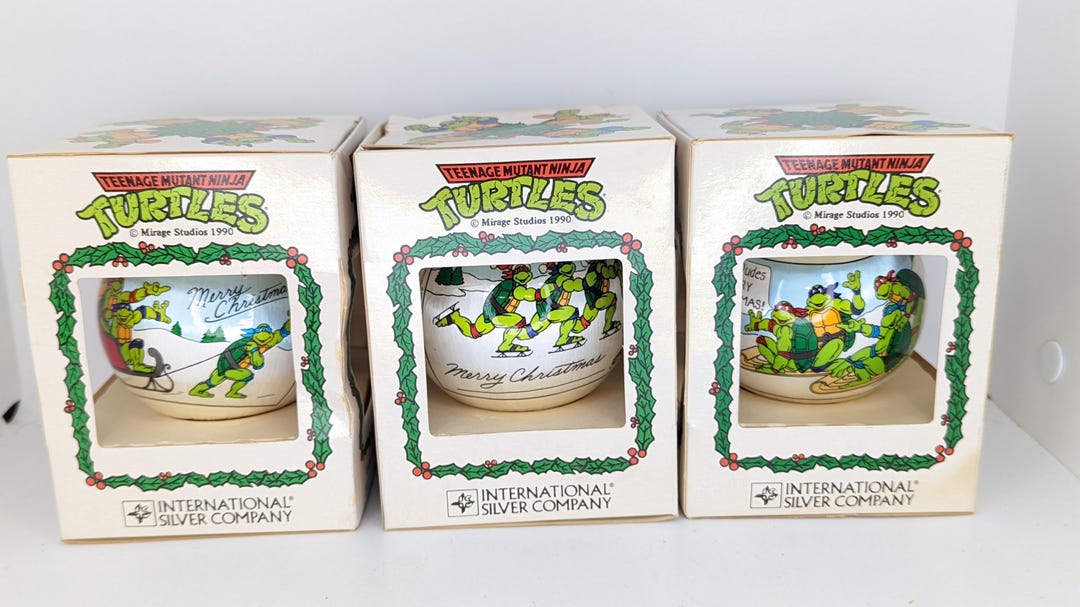 Teenage Mutant Ninja Turtles Tmnt Lot Christmas Tree Ornament - Etsy