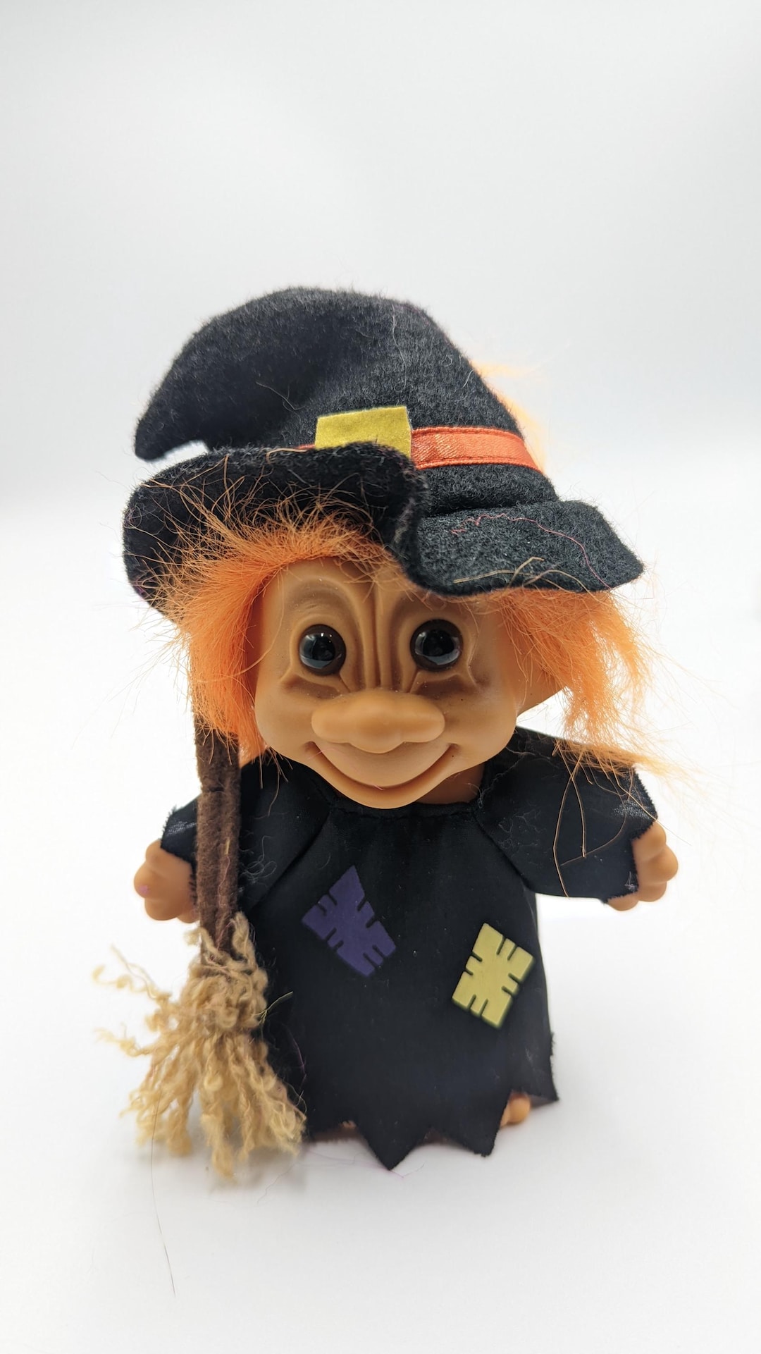 Halloween Troll Doll Witch 5" Vintage Collectible Figure Gift - Etsy