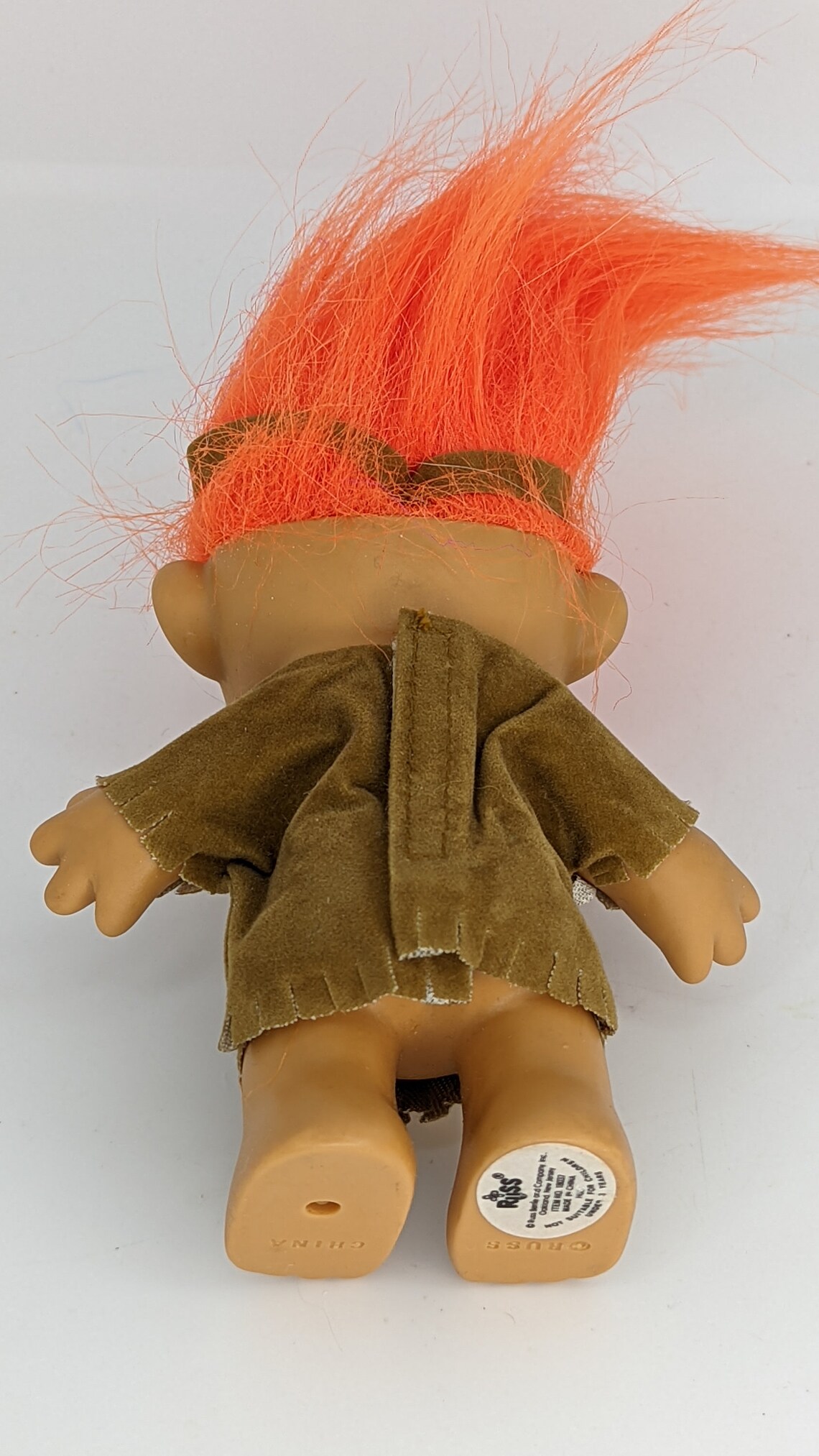 Russ Indian Troll Doll Vintage Native American - Etsy