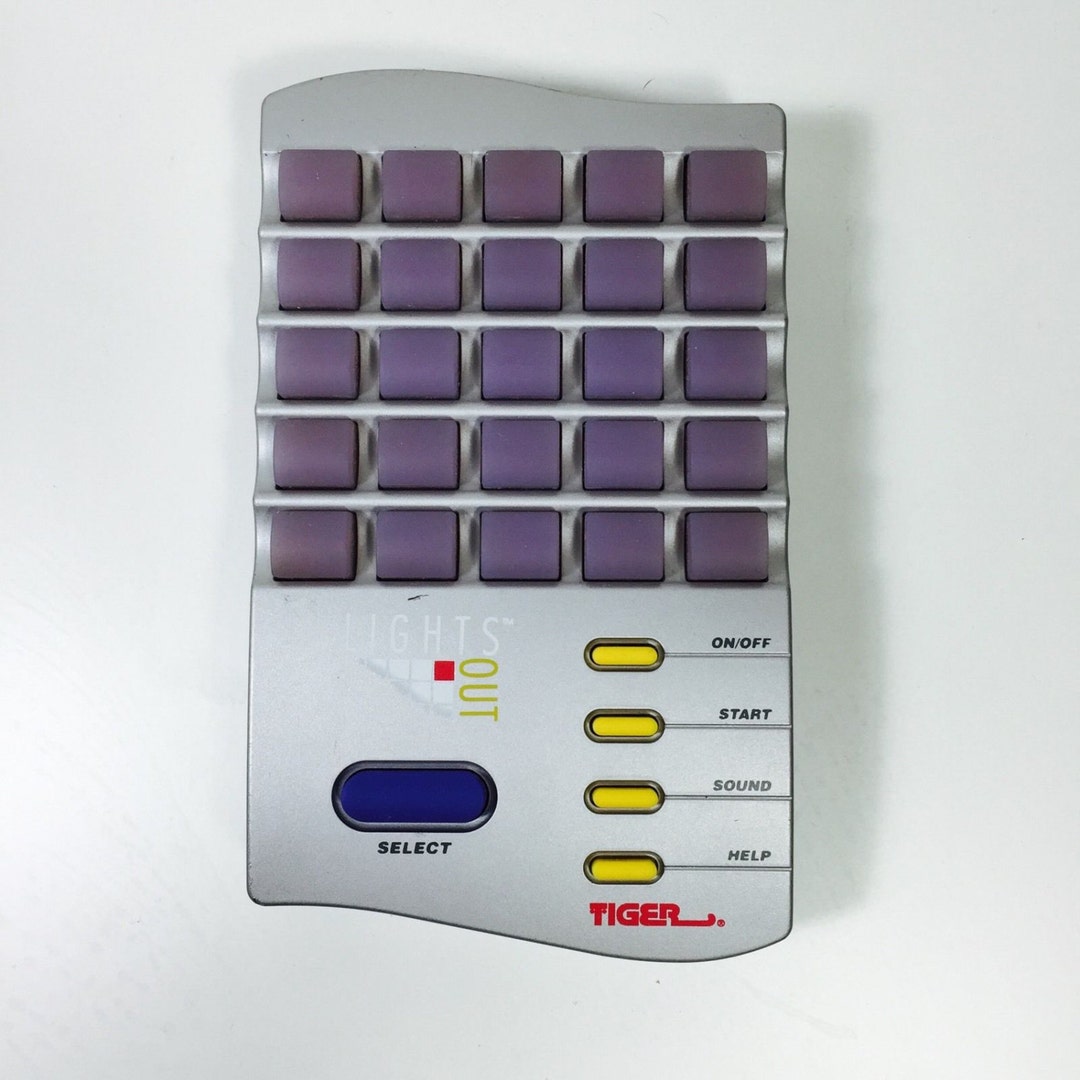 1995 Tiger Electronics Lights Out Handheld Game Tested - Etsy