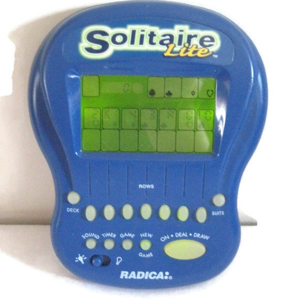 Handheld Solitaire Game - Etsy