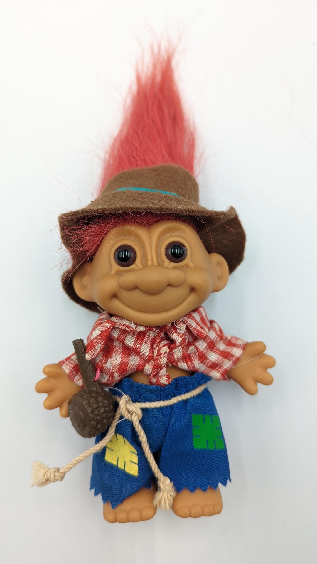 Russ Hillbilly Hobo Troll Doll Vintage Collectible Figure 5" - Etsy
