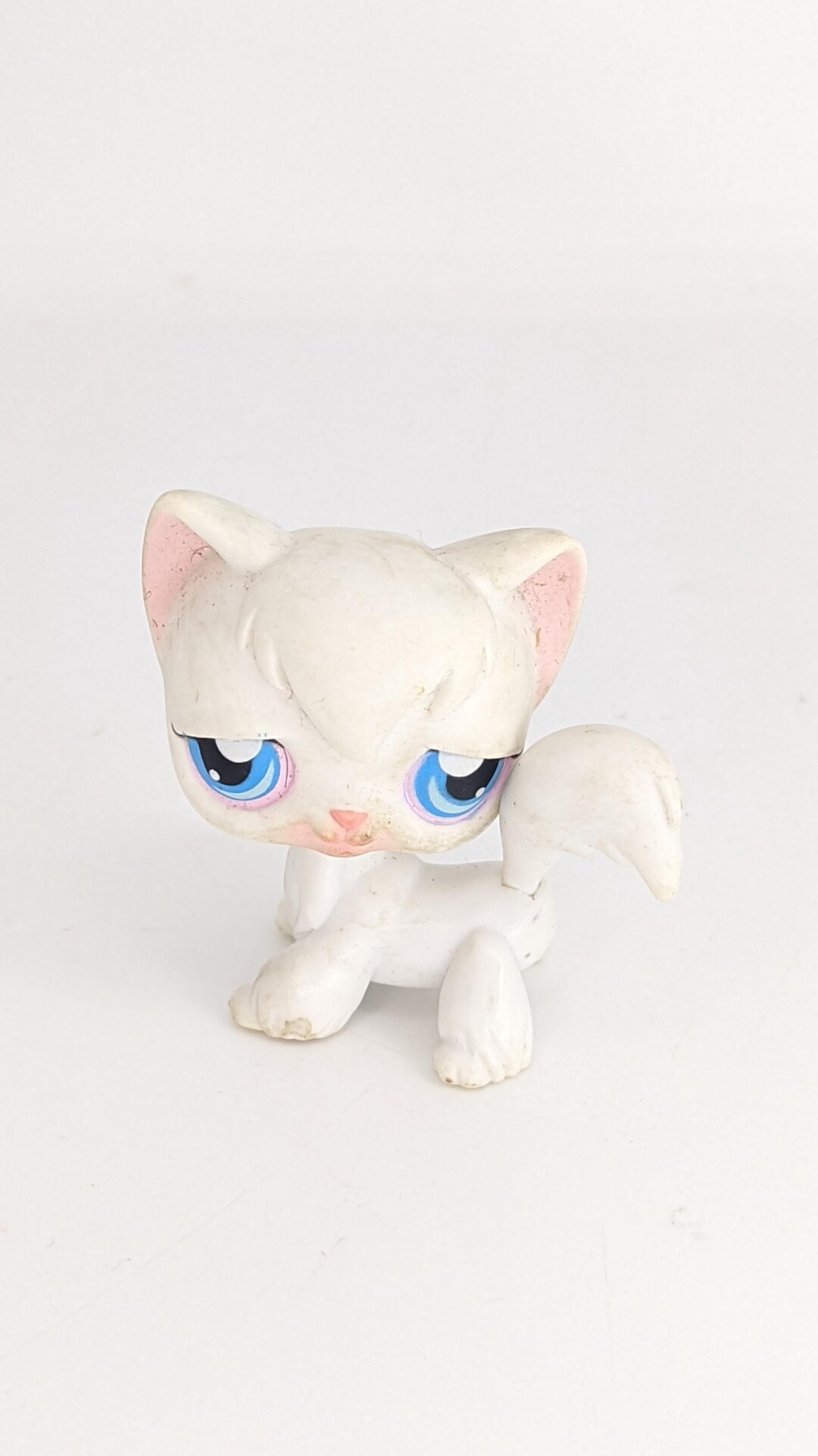 ANGORA CAT 9 Littlest Pet Shop Hasbro LPS White Blue Eyes - Etsy