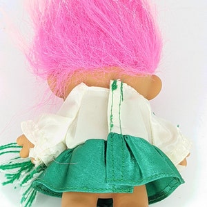 Vintage Russ Troll Doll Pink Hair Cheerleader Collectible Toy - Etsy