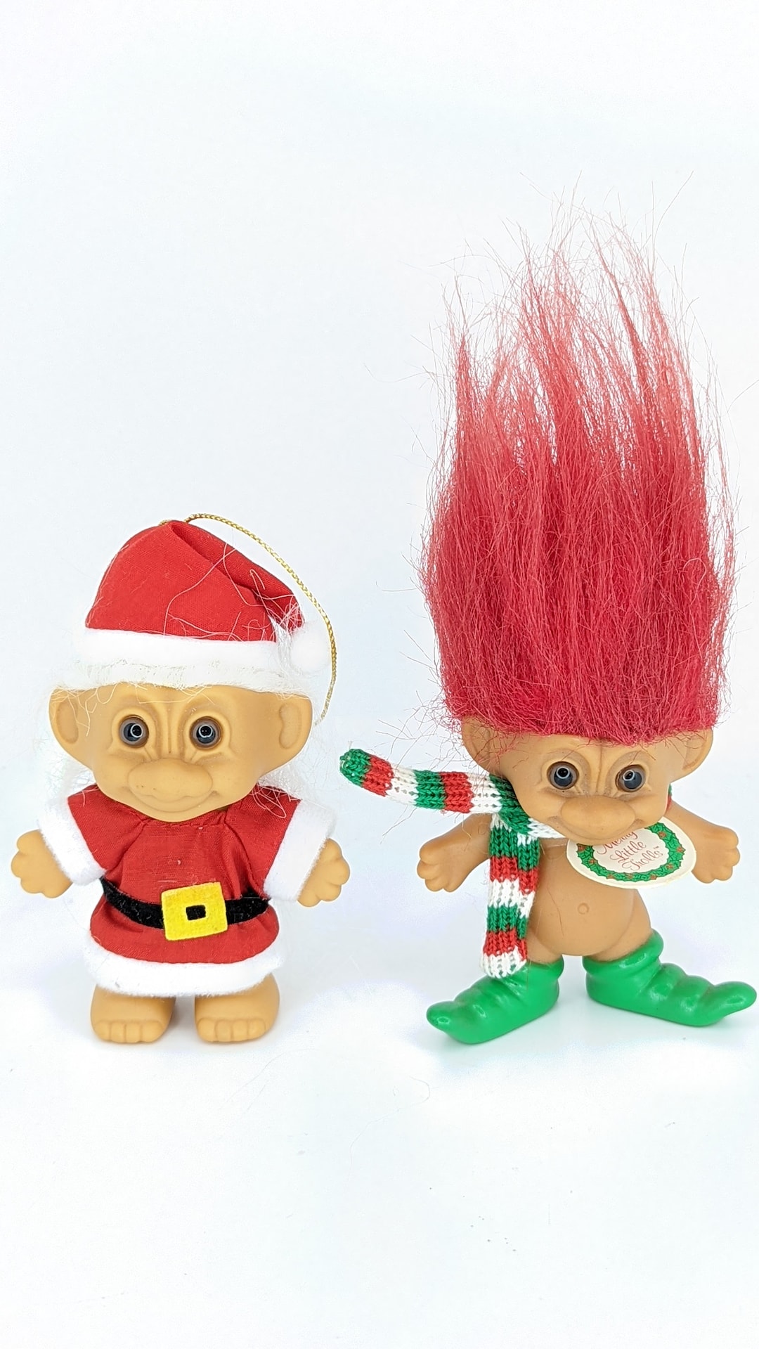 Troll Doll Lot Christmas Holiday Gift Ornament 3 Inch - Etsy