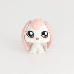 Littlest Pet Shop 1746 Lop Bunny Authentic LPS Rabbit Pink White - Etsy